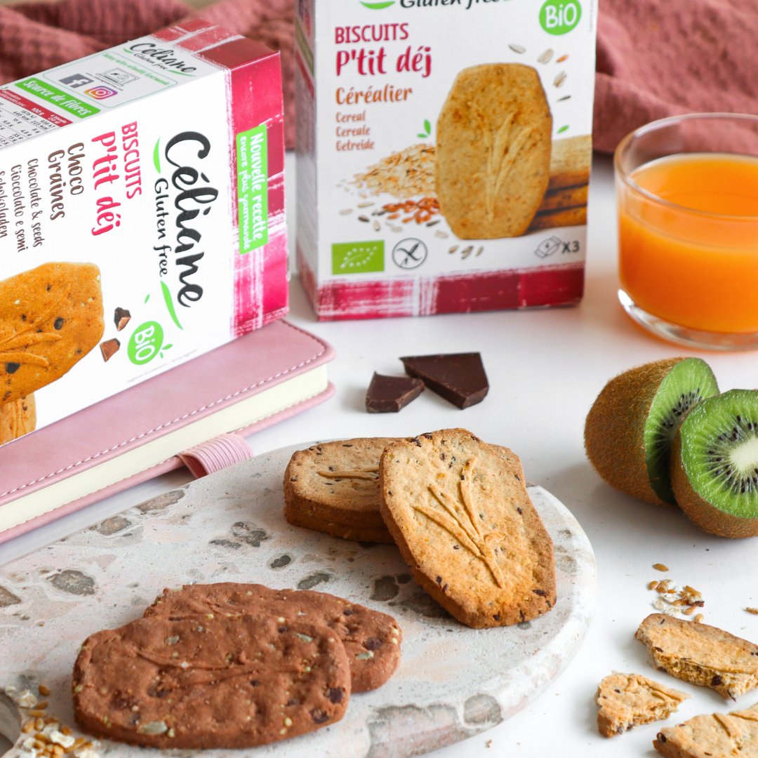Petit-déjeuner Céliane sans gluten et bio – Céliane GGF